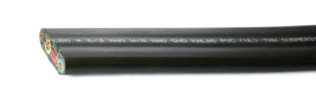 HD Jacketed Submersible Pump Cable - Kalas Wire