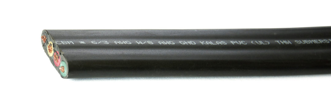HD Jacketed Submersible Pump Cable - Kalas Wire